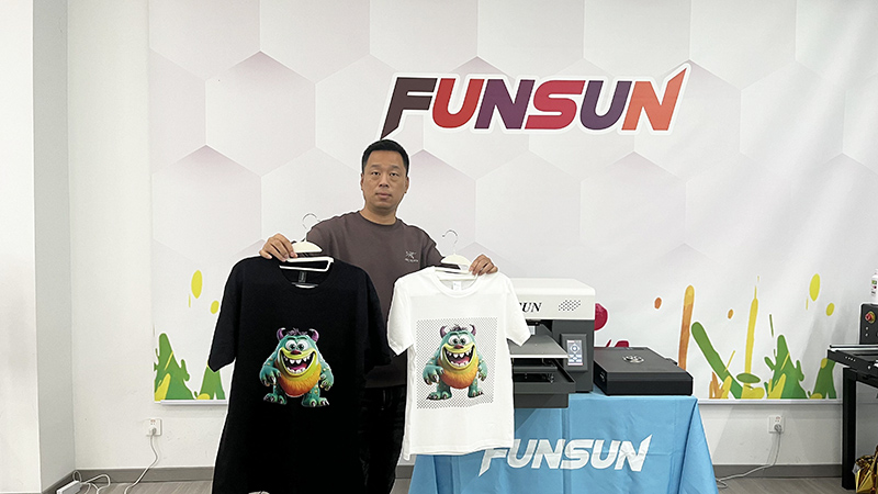 DTG ? DTF ? 2 IN 1 !How Funsun DTG Printer ,also can be DTF Printer ? | FUNSUN
