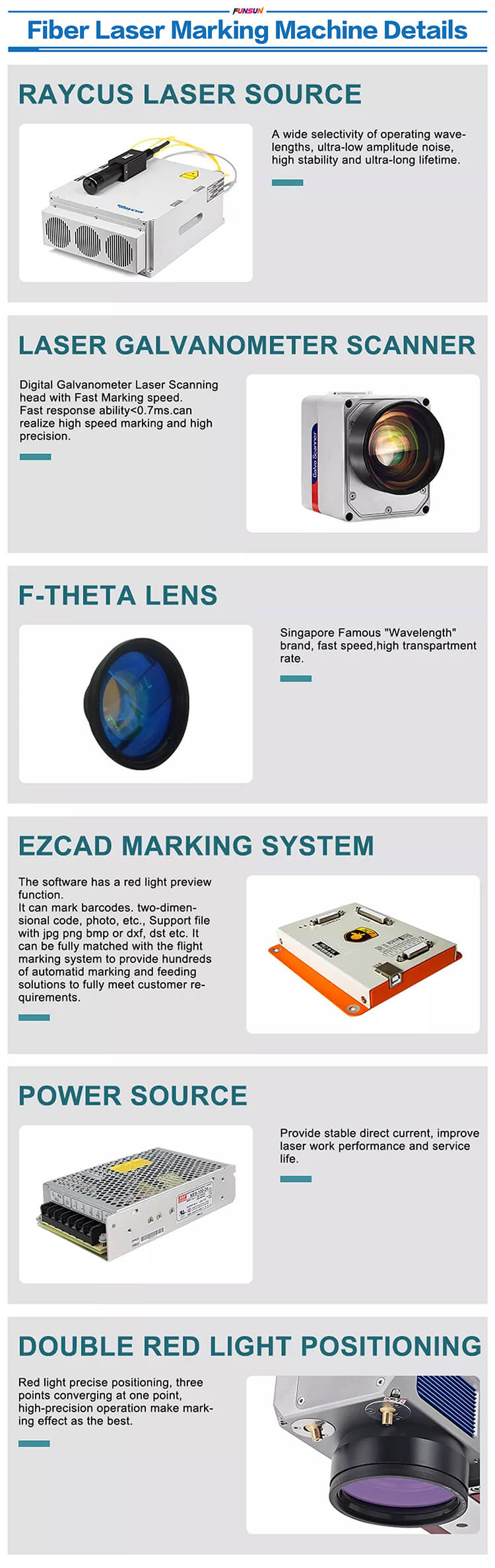 Funsun Fiber Laser Marking Machine | FUNSUN